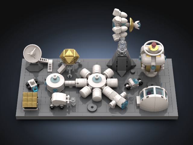 [Lunar Diorama] [BrickLink]