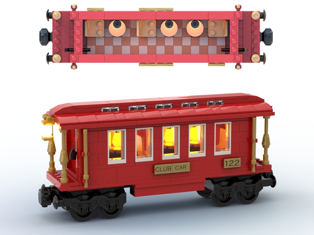 [Vintage Express - Deluxe Train Set] [BrickLink]