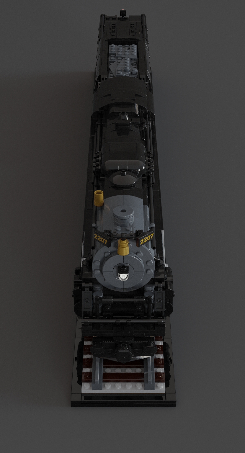 [American Steam Locomotive] [BrickLink]