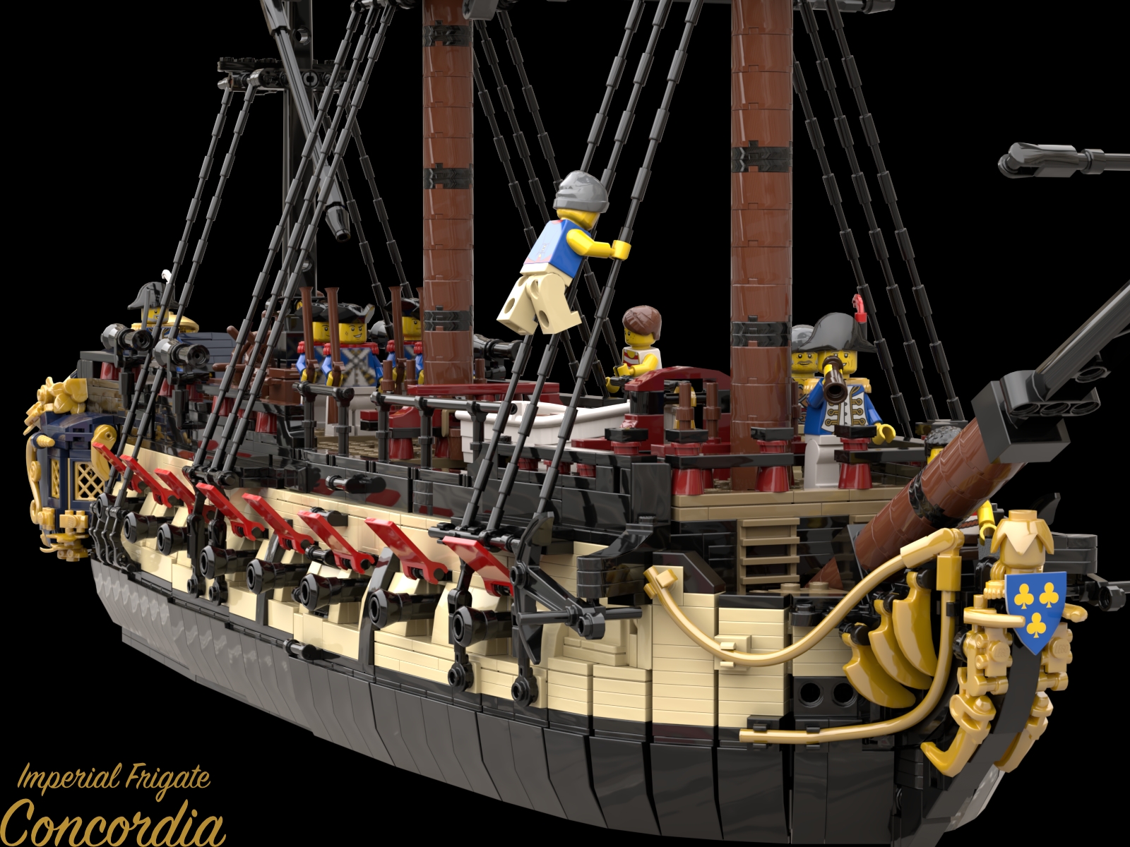 [Imperial Frigate Concordia] [BrickLink]