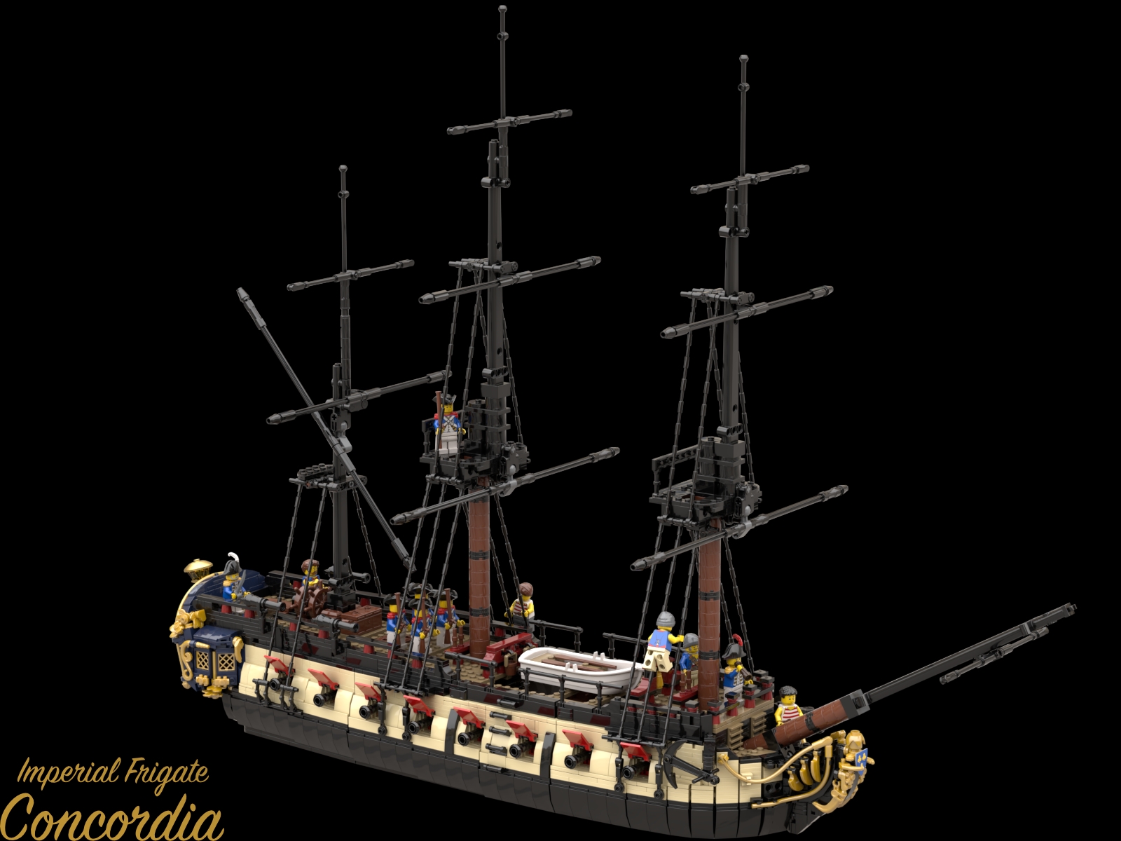 [Imperial Frigate Concordia] [BrickLink]