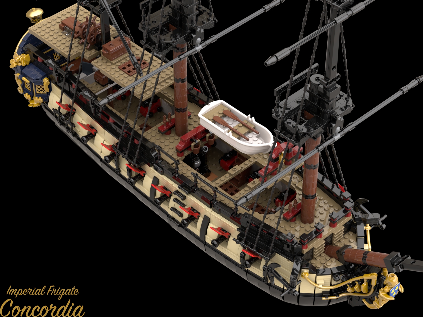 [Imperial Frigate Concordia] [BrickLink]