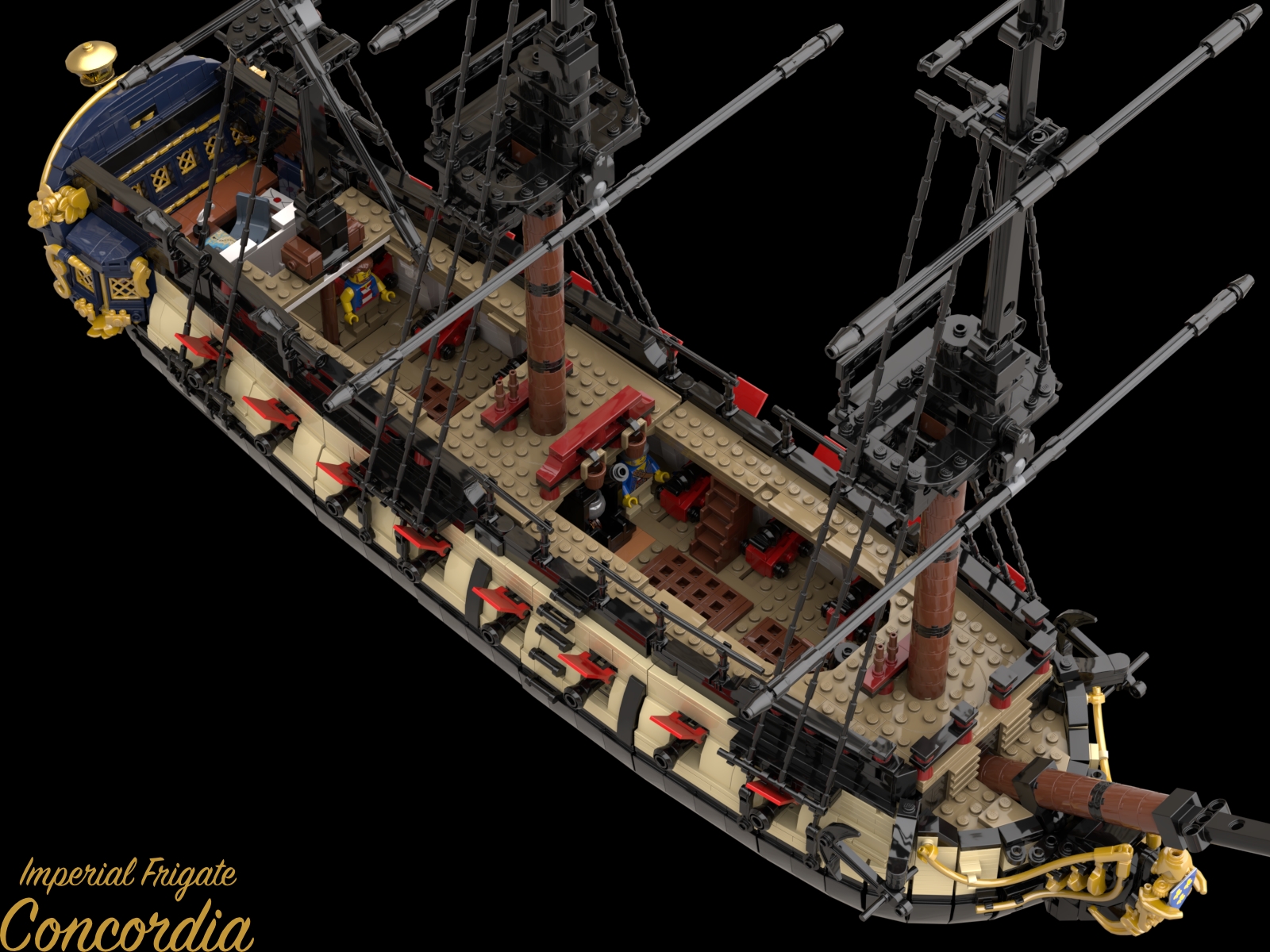 [Imperial Frigate Concordia] [BrickLink]