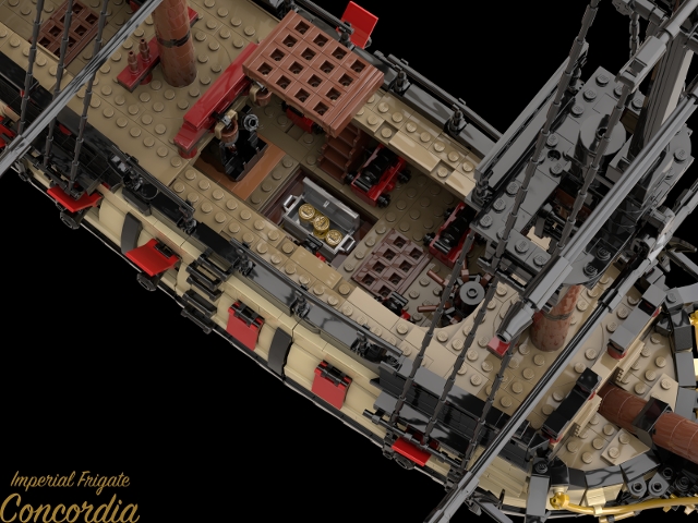 [Imperial Frigate Concordia] [BrickLink]
