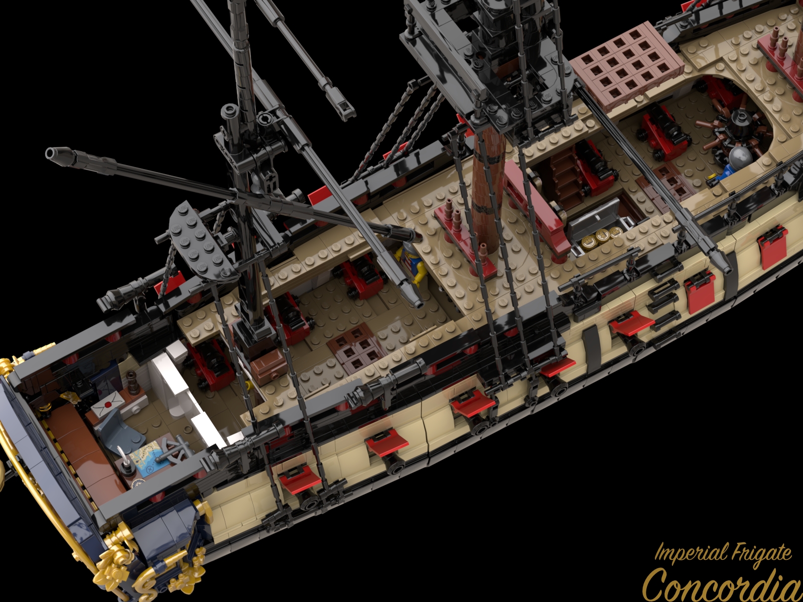 [Imperial Frigate Concordia] [BrickLink]