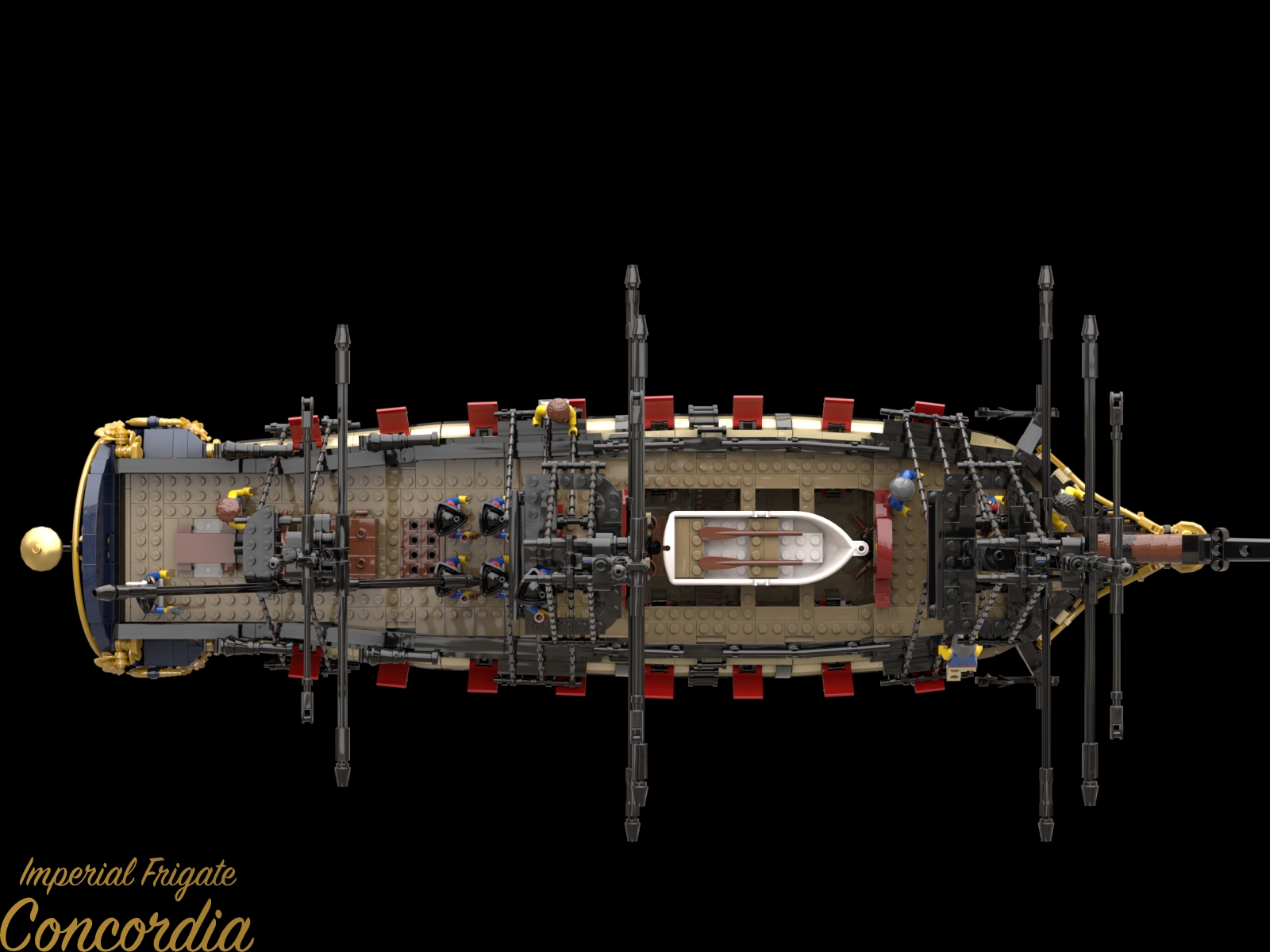 [Imperial Frigate Concordia] [BrickLink]