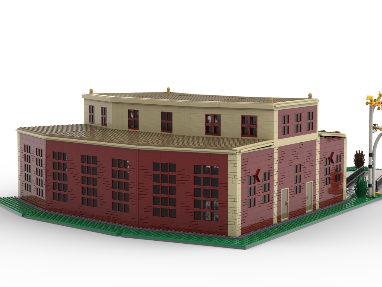 [The Autumn Train Roundhouse] [BrickLink]