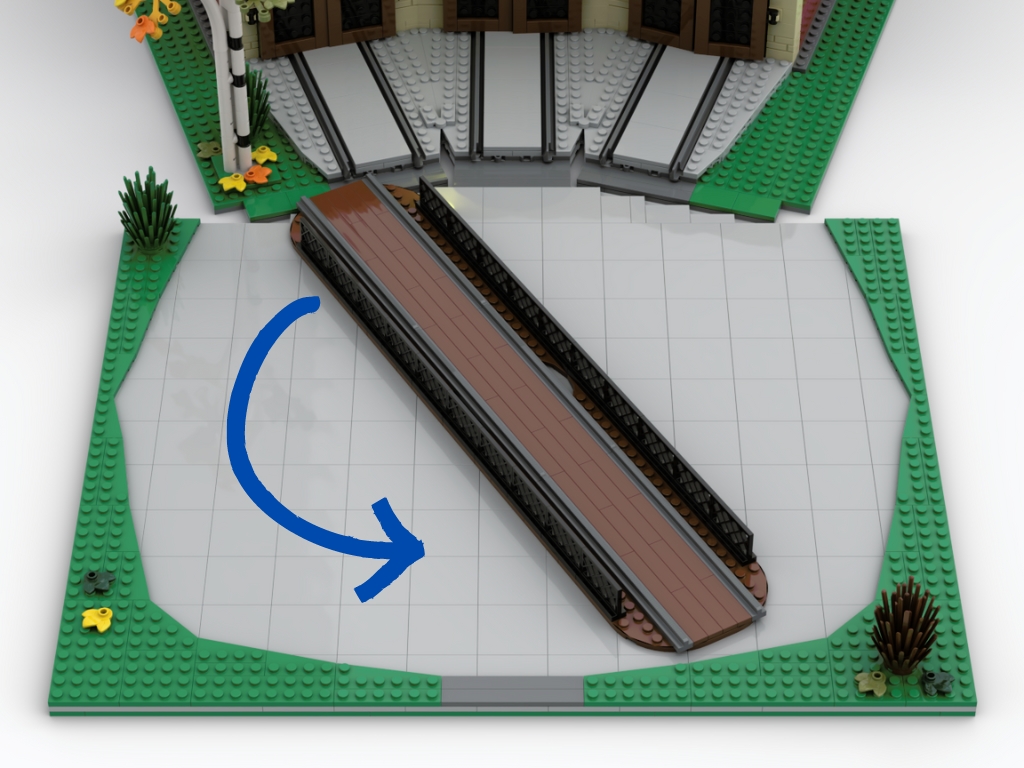 [The Autumn Train Roundhouse] [BrickLink]