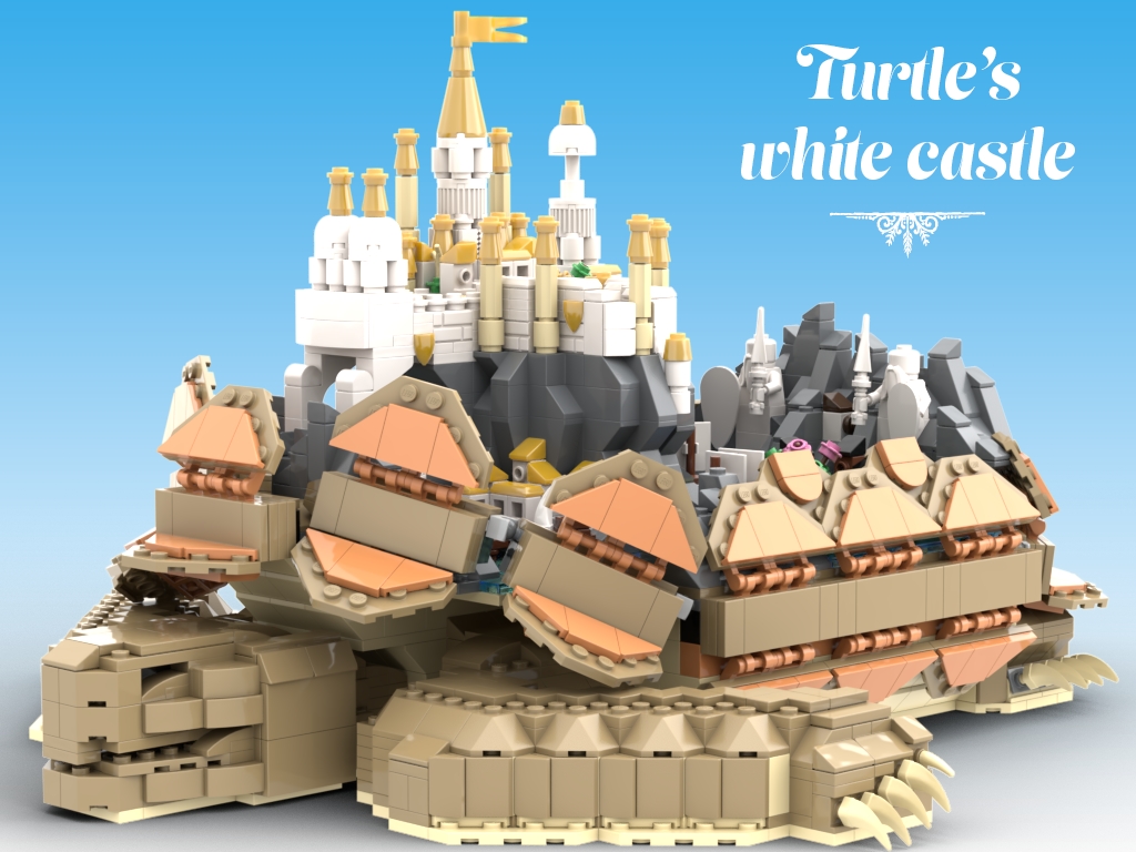[Turtle's white castle] [BrickLink]