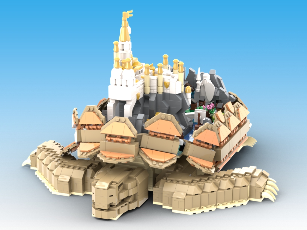 [Turtle's white castle] [BrickLink]