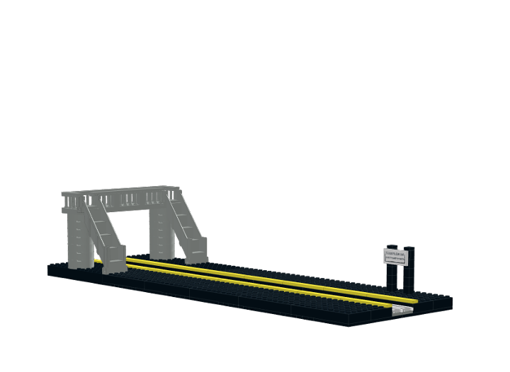 Railway Station from BrickLink Studio [BrickLink]