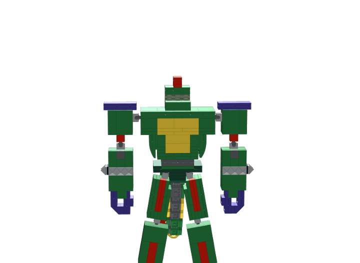 Mega-Monty (Faz Force wave 2 action figure) from BrickLink Studio ...