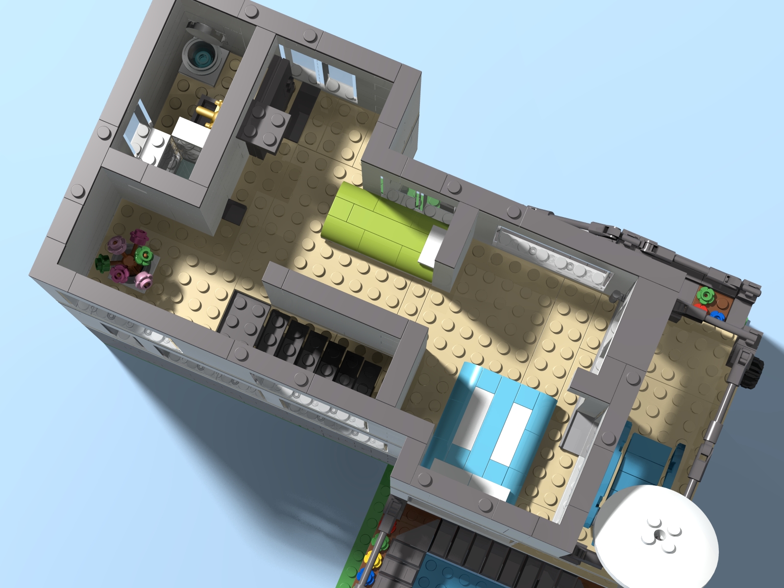 Lego Modern Mansion Pool LEGO Creator 3 In 1 Ferien Am Pool (31067) Ab
