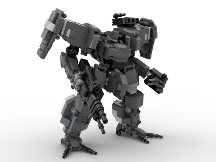 Heavy Mech Armor 2 from BrickLink Studio [BrickLink]