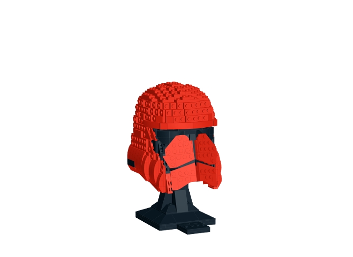 Sith Trooper Helmet from BrickLink Studio [BrickLink]