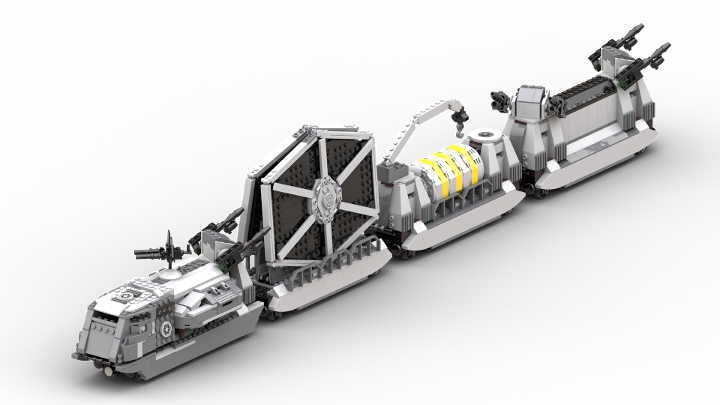 Imperial Cargo Train from BrickLink Studio [BrickLink]