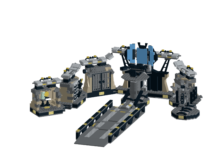 Batcave from BrickLink Studio [BrickLink]