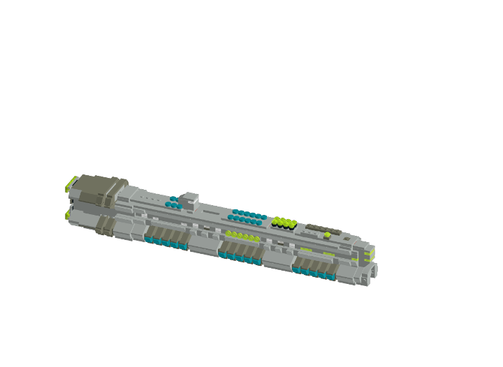 RR LMS Explorer MkI 1:16 from BrickLink Studio [BrickLink]