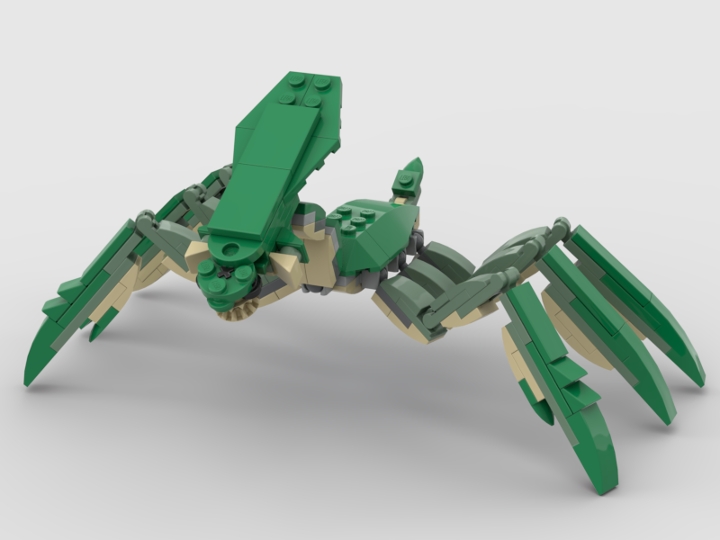 Space Acklay from BrickLink Studio [BrickLink]