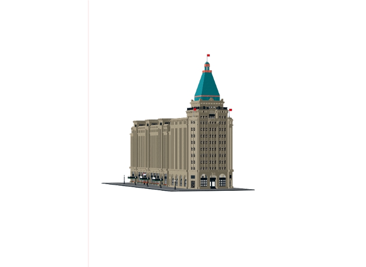 Peace Hotel from BrickLink Studio [BrickLink]