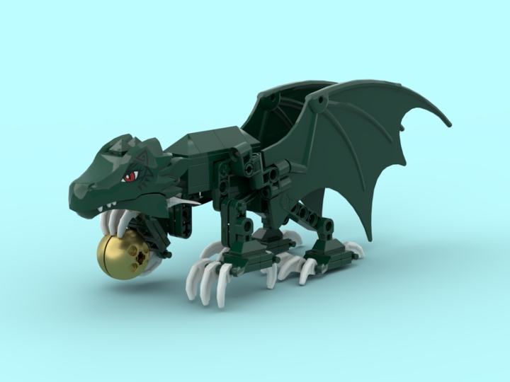 Articulated Dragon from BrickLink Studio [BrickLink]