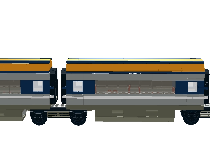 Lego train 60197 MOD from BrickLink Studio [BrickLink]