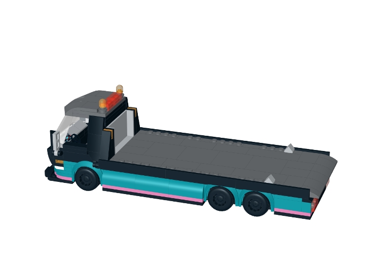 Modified 8 Wide Car Carrier from BrickLink Studio [BrickLink]