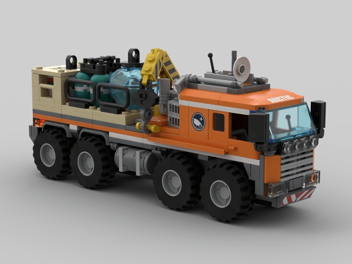 Arctic Cargo Truck from BrickLink Studio [BrickLink]