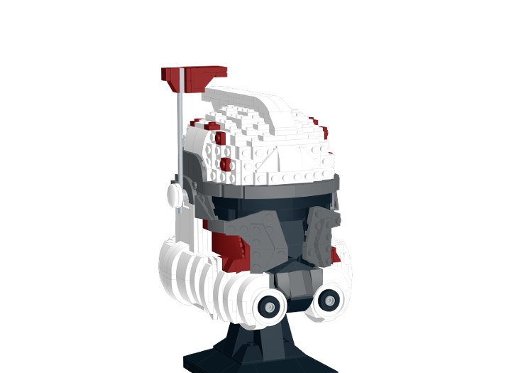 ARC Clone Commander Hammer from BrickLink Studio [BrickLink]