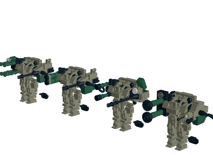 mobile infantry in WarThunder from BrickLink Studio [BrickLink]