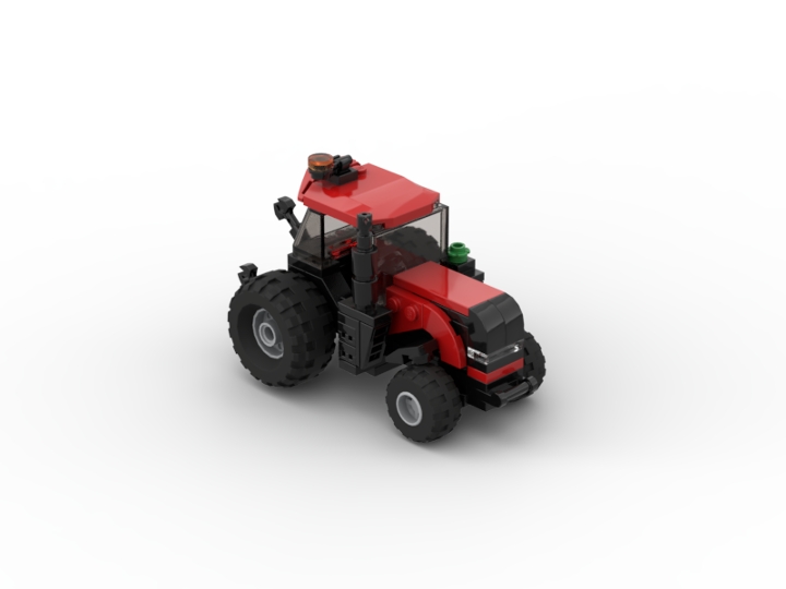 Red Tractor from BrickLink Studio [BrickLink]