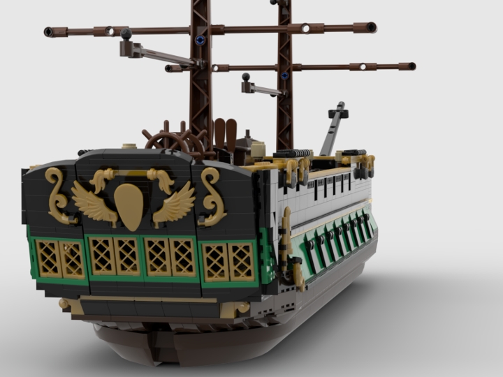 NR Verdantine (brigantine) from BrickLink Studio [BrickLink]