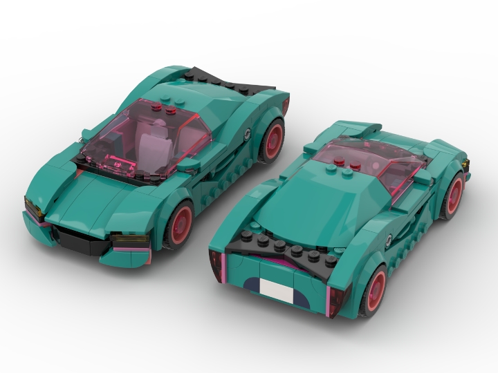 Andrea Sports Car from BrickLink Studio [BrickLink]