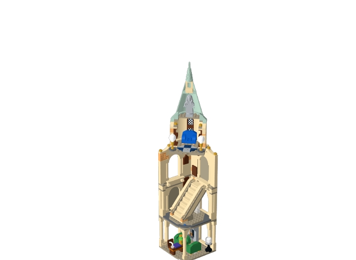 Grand Staircase Tower/Common Room Tower from BrickLink Studio [BrickLink]