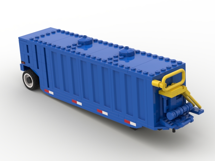 Closed Top Frac Tank from BrickLink Studio [BrickLink]