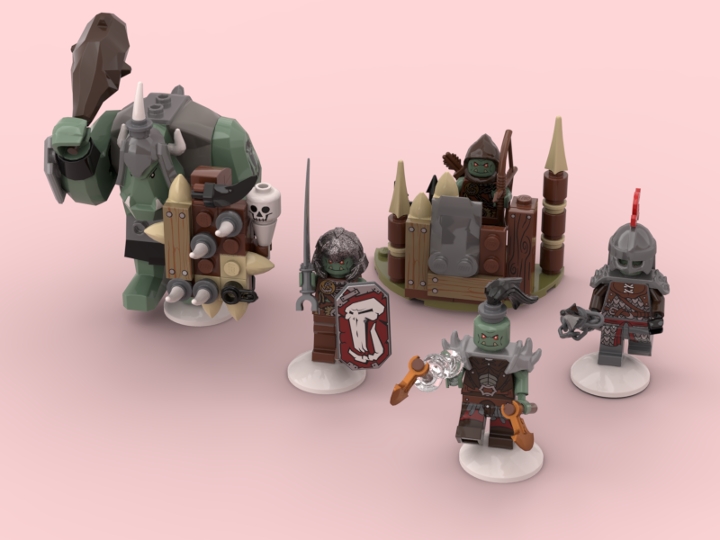 orc battle pack from BrickLink Studio [BrickLink]
