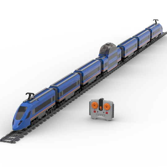 high speed train from BrickLink Studio [BrickLink]