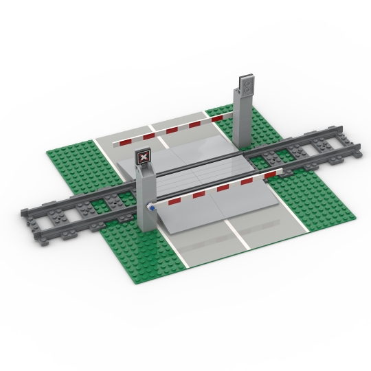 train crossing from BrickLink Studio [BrickLink]