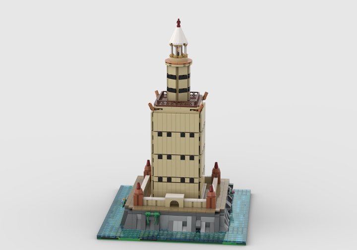 The Lighthouse of Alexandria from BrickLink Studio [BrickLink]