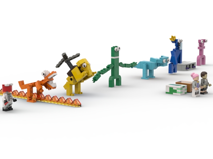 Rainbow Friends Characters - By nvqanh from BrickLink Studio [BrickLink]