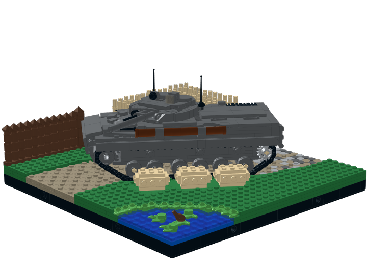 BMP-3 In Ukraine from BrickLink Studio [BrickLink]