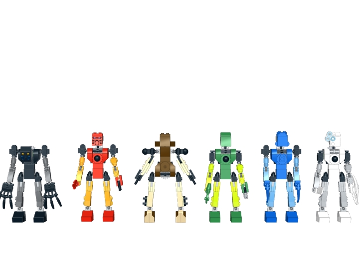 Lego Toa Mata MOC from BrickLink Studio [BrickLink]