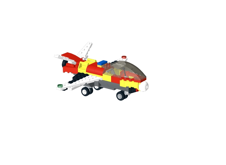 Mini jet from BrickLink Studio [BrickLink]