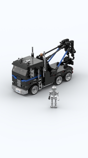 LEGO Freightliner FLA 9664 Tow Truck - Terminator 2 MOC by 2mkG from ...