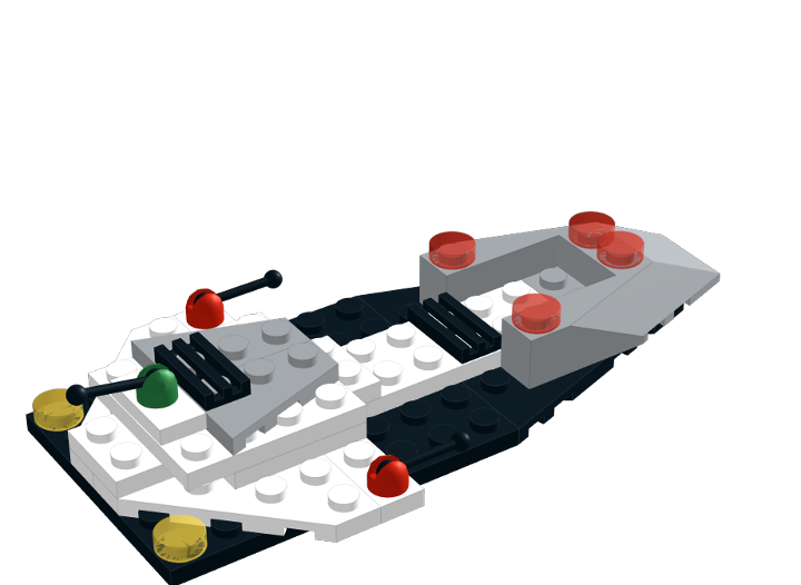 Space ship from BrickLink Studio [BrickLink]