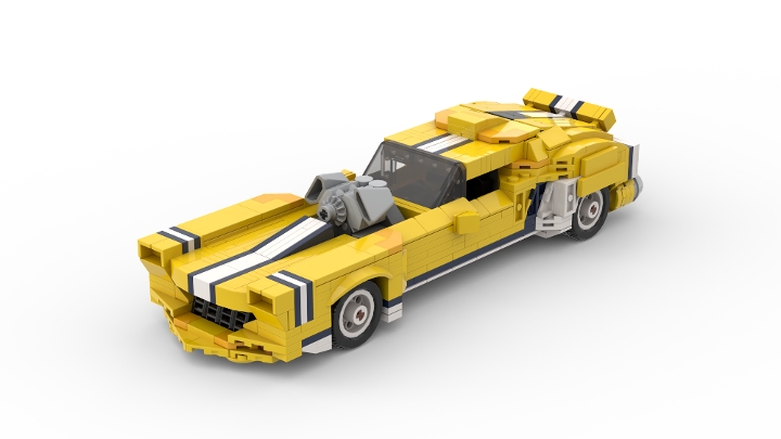 Trans AM 20000 WR - new version from BrickLink Studio [BrickLink]