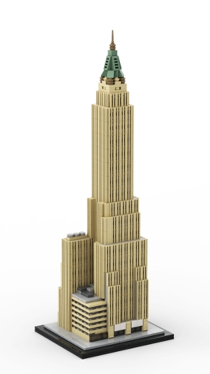 40 Wall Street 1:800 Scale (Bank of Manhattan Trust Building) from ...
