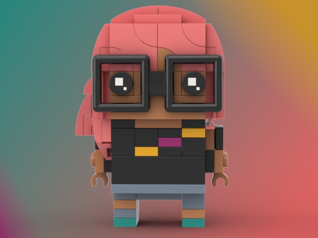 Mini Me Brickheadz from BrickLink Studio [BrickLink]