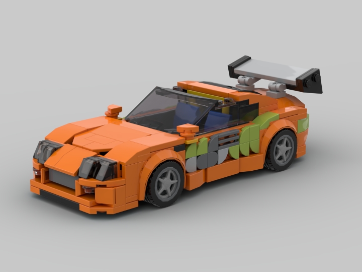 Toyota Supra Fast and Furious Speed Champions from BrickLink Studio ...