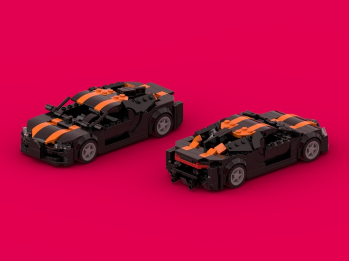 Bugatti Chiron Super Sport 300+ from BrickLink Studio [BrickLink]